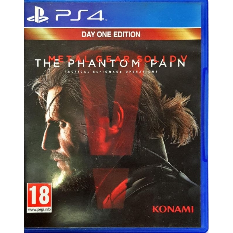 PS4 GAME METAL GEAR SOLID V THE PHANTON PAIN (USED) | Shopee Singapore