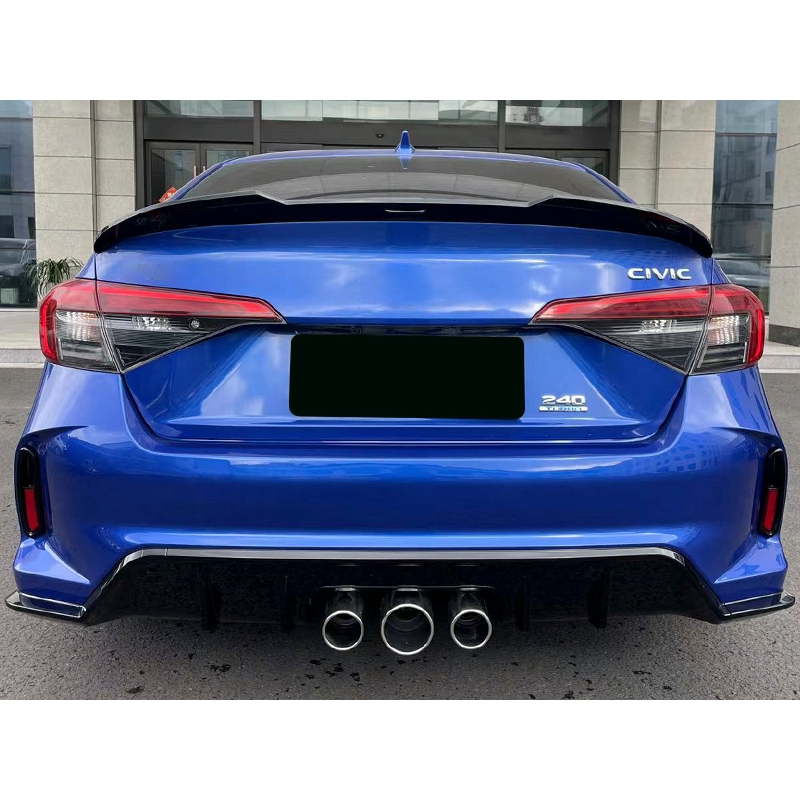 Honda Civic FE `2022 Type R Style Rear Bumper | Shopee Singapore