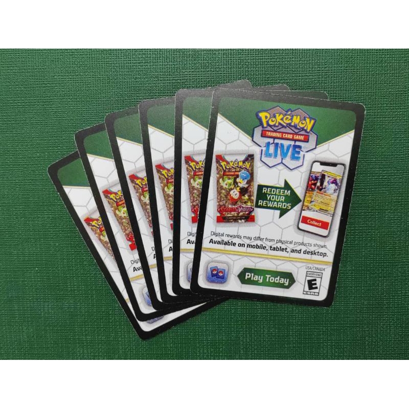 [Thad & Bel] Pokémon Trading Card Game LIVE redeem QR code - random ...