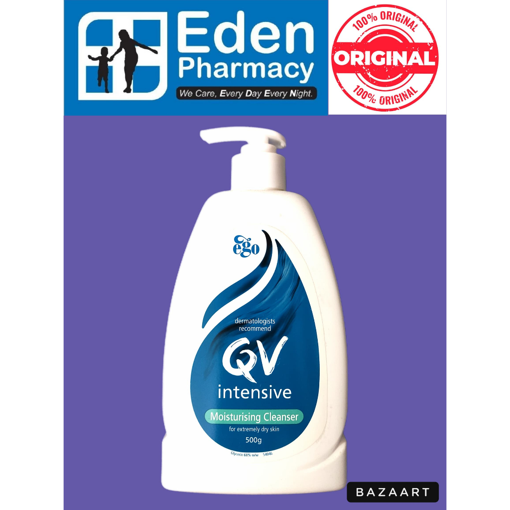 Ego QV Intensive Moisturising Cleanser ( 500g / 1kg ) dry skin EGO ...
