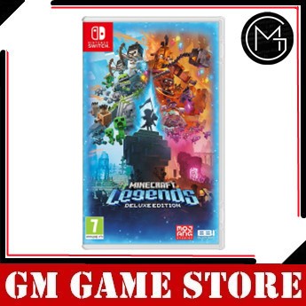 Nintendo Switch.- Minecraft Legends Deluxe Edition Minecraft Deluxe ...