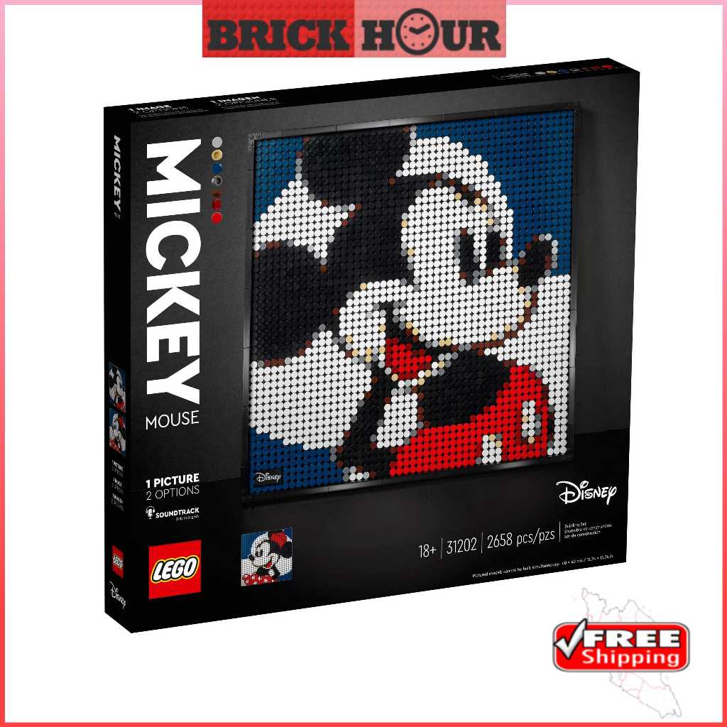 LEGO ART 31202 Disney's Mickey Mouse (Shelf Wear) | Shopee Singapore