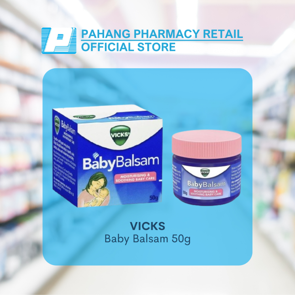 VICKS Baby Balsam 50g (exp:07/2025) | Shopee Singapore