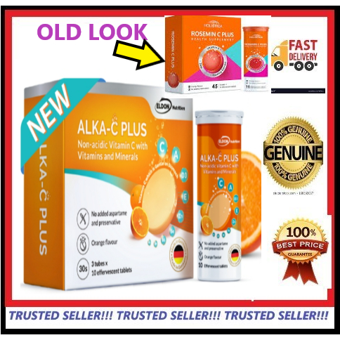 ELDON ALKA-C PLUS VITAMIN C 1000MG EFFERVESCENT 30S / Rosemin C (OLD ...