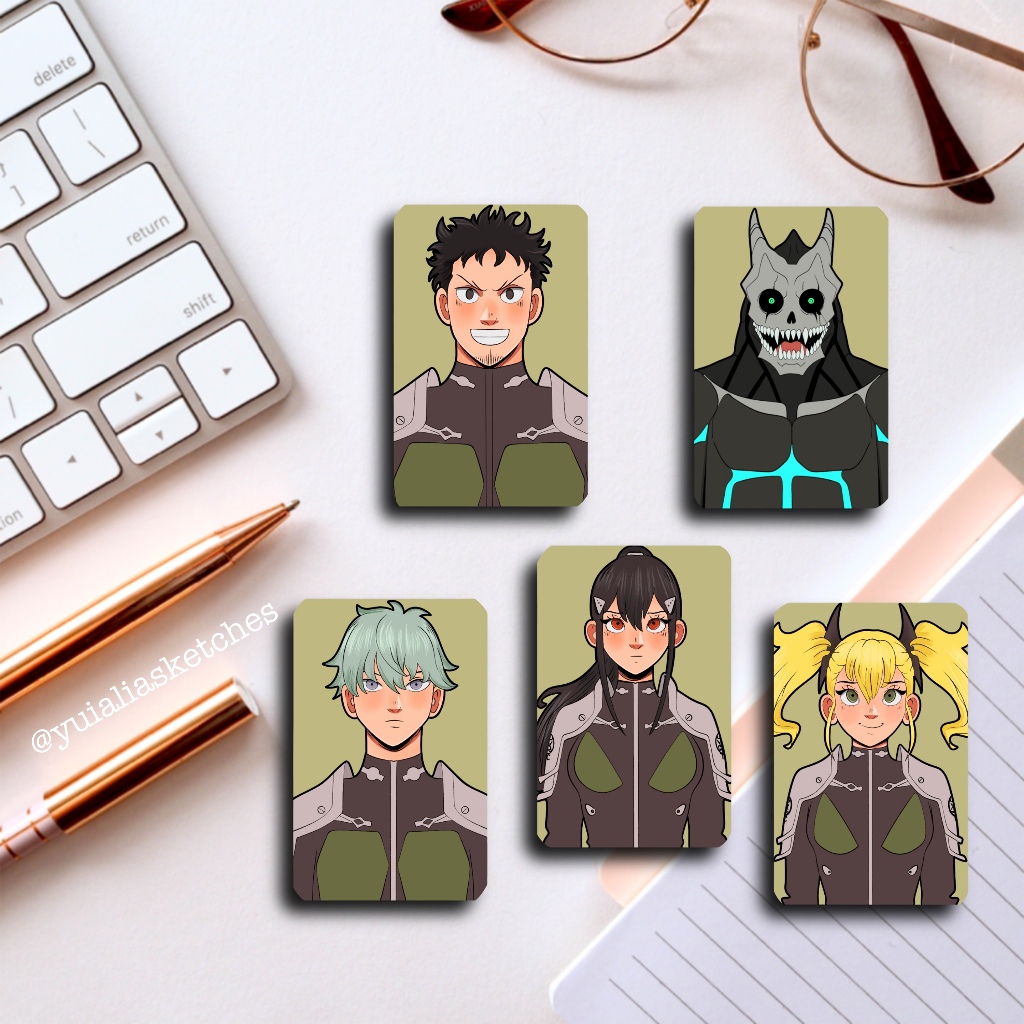 Kaiju No. 8 - 5pcs Cute Anime Photocards | Shopee Singapore
