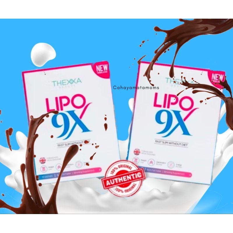 2BOX THEXXA LIPO9X ( LIPO 9 X BERPERISA CHOCOLATE SEDAP ) | Shopee ...