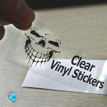 10/50pcs A4 Transparent Sticker Paper Clear PVC Pet Waterproof Label ...