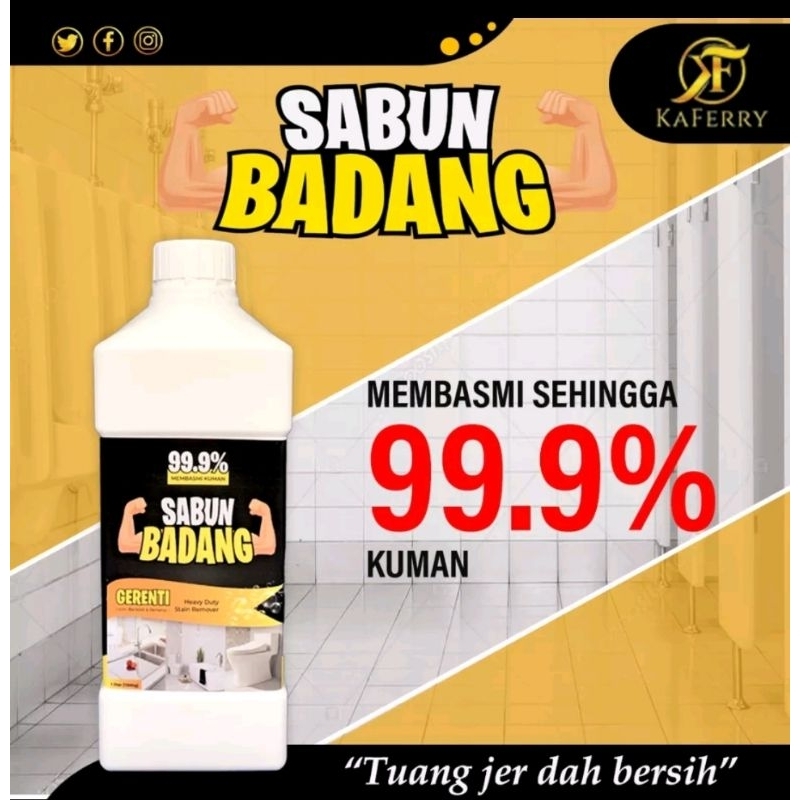 SABUN BADANG KAFERRY (HIGH QUALITY) | Shopee Singapore