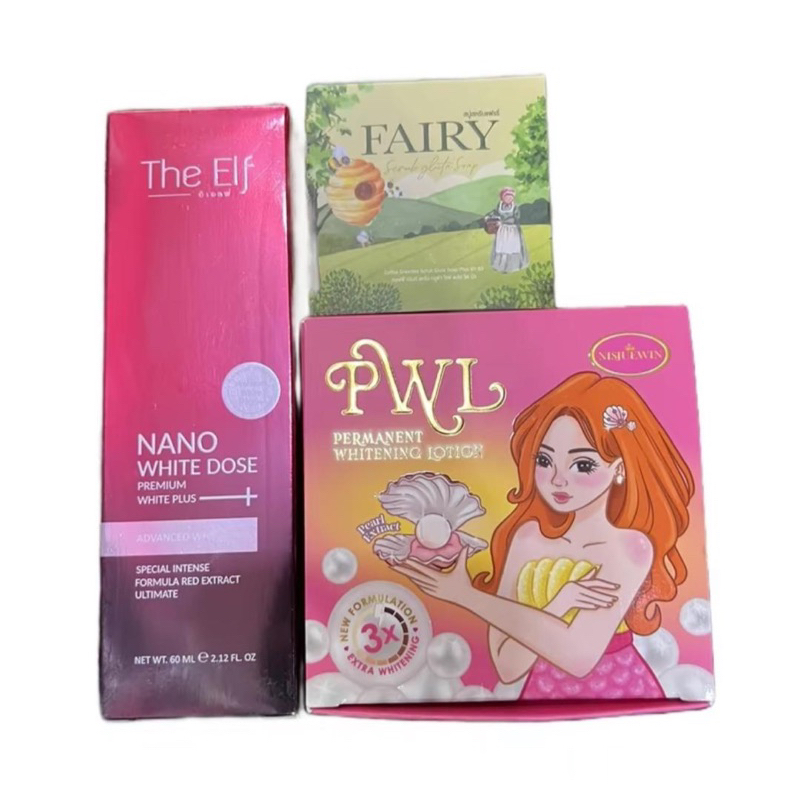 COMBO 3in1(THE ELF/PWL 50g/SABUN FAIRY) | Shopee Singapore