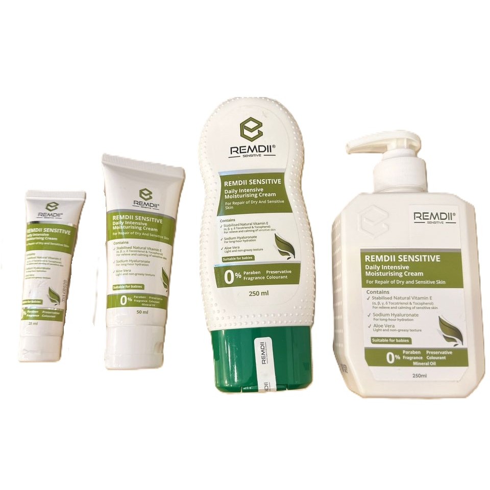 REMDII SENSITIVE DAILY INTENSIVE CREAM (28ml/50ml/250ml) | Shopee Singapore