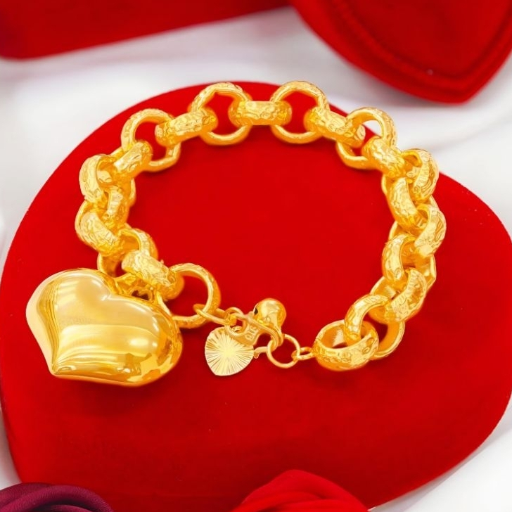 Cop 916 PERSIS GOLD KOREAN HAND CHAIN ( BRACELET) | Shopee Singapore