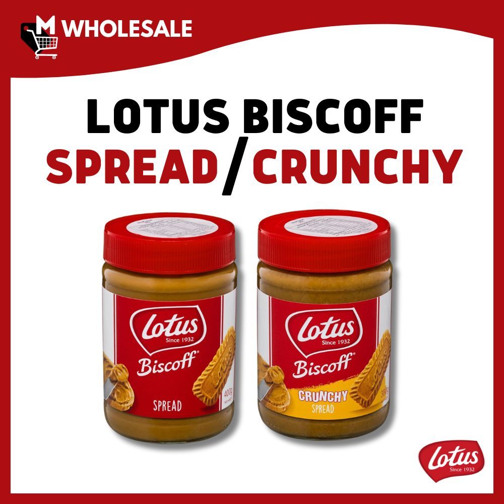 Lotus Biscoff Spread 400g Crunchy Spread 380g | Shopee Singapore