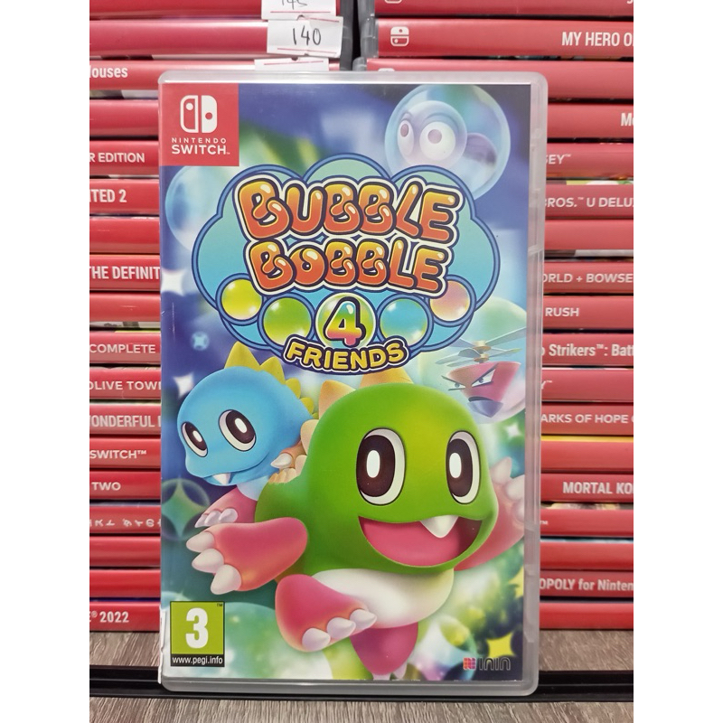 Bubble Bobble 4 Friends (Nintendo Switch) (Used) (Physical) | Shopee ...