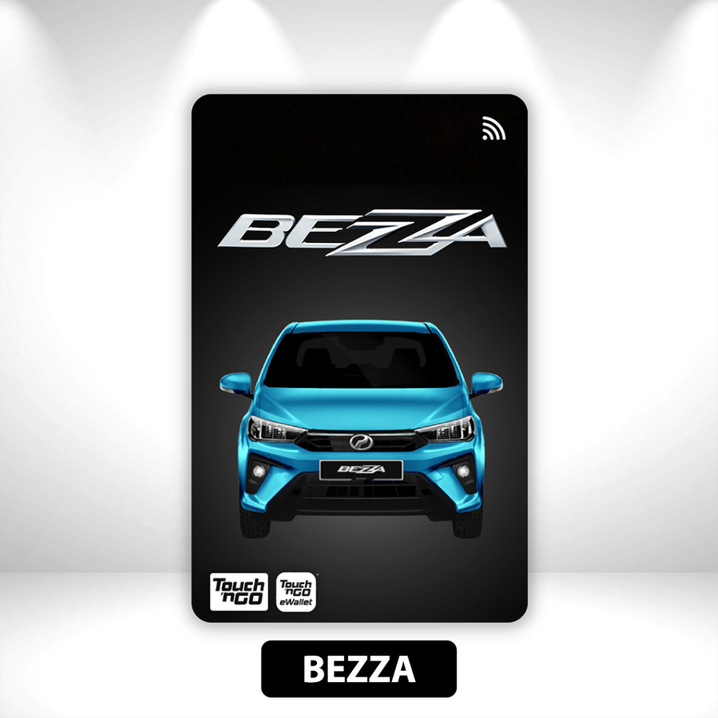 Perodua Bezza - Sticker Touch n Go TNG Sticker NFC Card Skincard ...