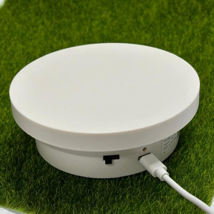 Rotating Display Stand (13cm)USB Electric 360 Degree Photography ...
