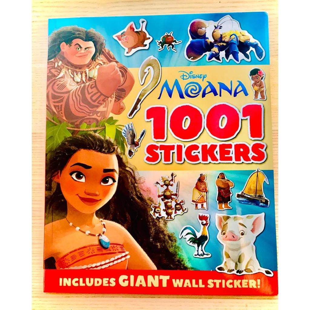 Disney Moana : 1001 stickers - stickers & Activities books . Kids ...