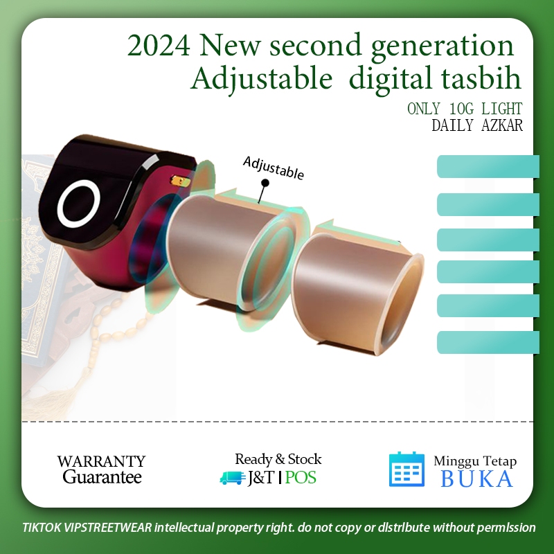 New second generation intelligent chanting counter for Muslim Zikr ...