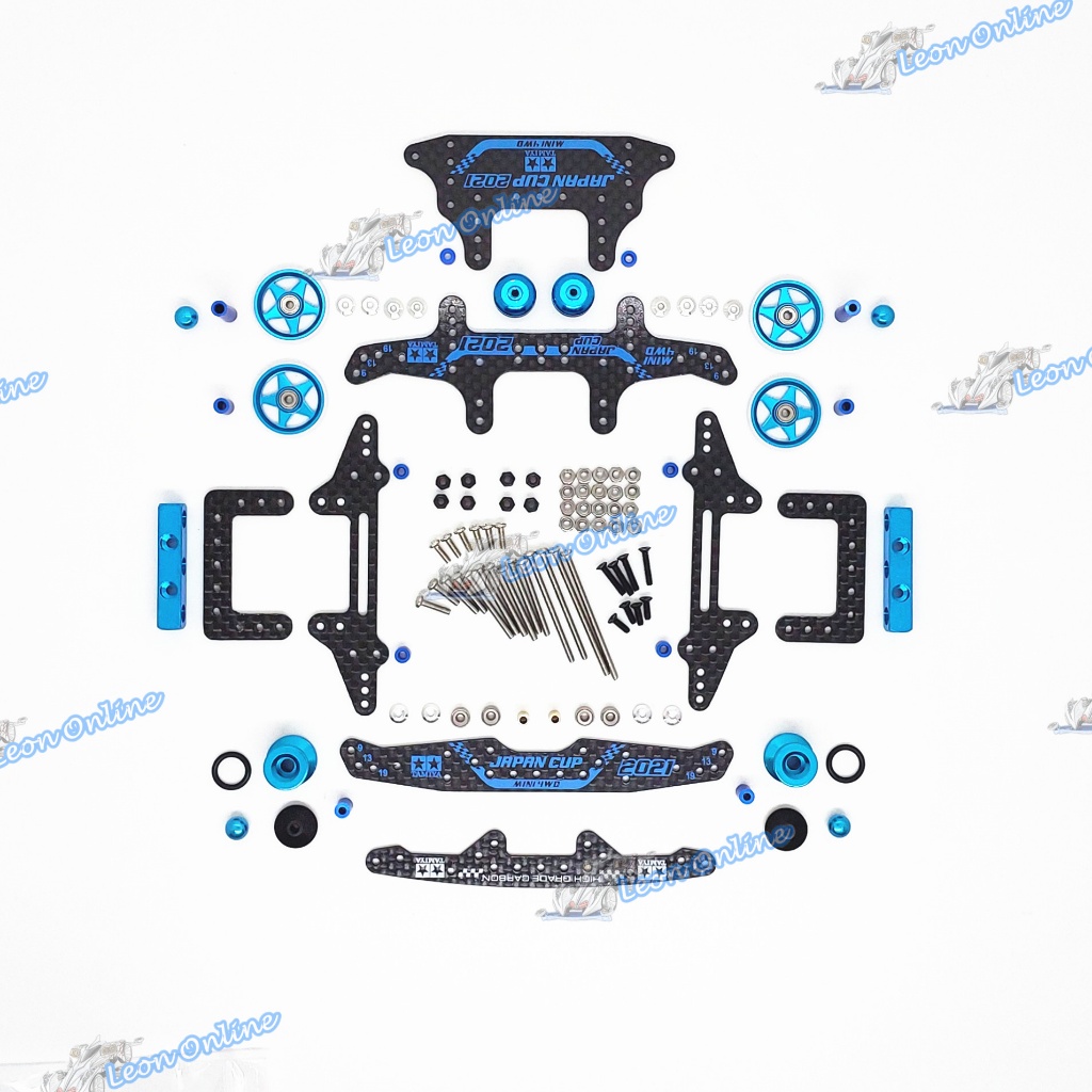 Tamiya Imi MS Chassis Carbon Fiber FRP & Aluminium Part Modification ...