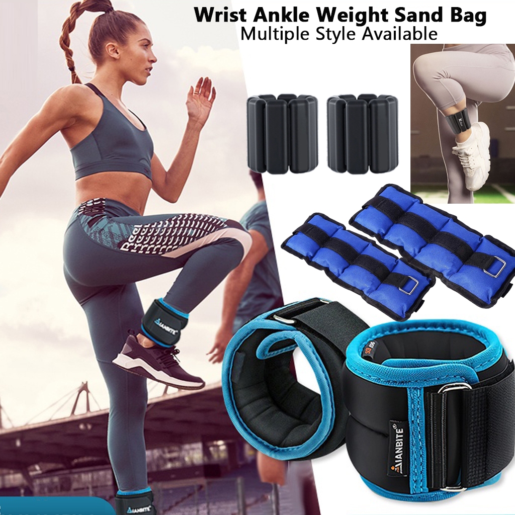 3H [1-5KG] Steel Sandbag Heavy Sandbag | Wrist/Foot Weights for Running ...