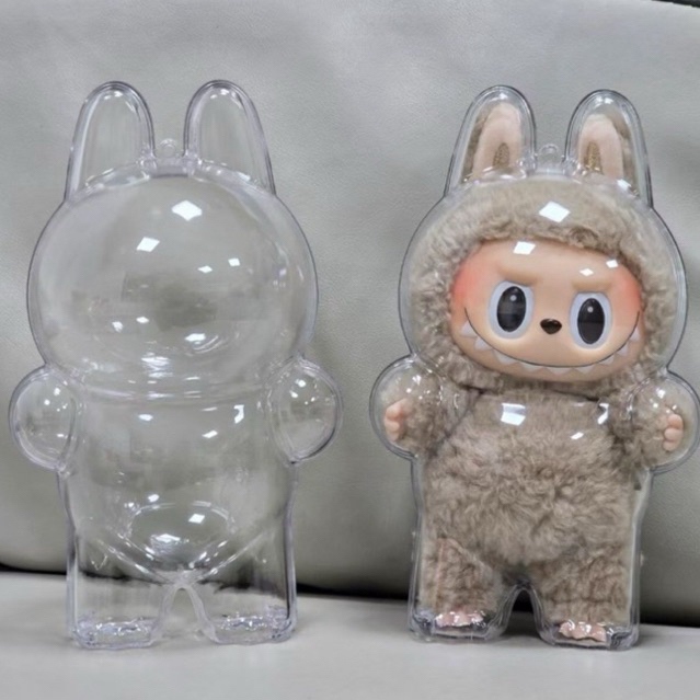 LABUBU V1 亚克力透明保护壳 (LABUBU V1 Acrylic Transparent Protective Case ...