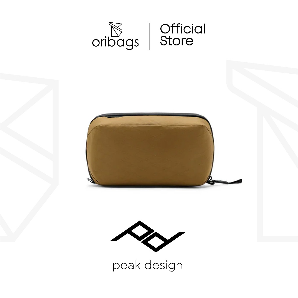Peak Design Wash Pouch - X-Pac VX-21 Ocean Edition (Coyote) | Shopee Singapore
