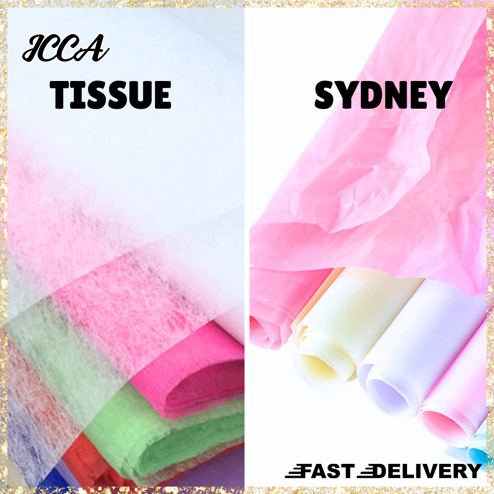 Varienty Lining Paper Tissue Sydney Paper 纯色绵纸 雪梨花纸 | Shopee Singapore
