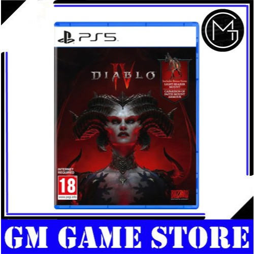 Ps5-diablo IV Diablo IV 4 (R2) Chinese English Version Eng/Chi Ver (New ...
