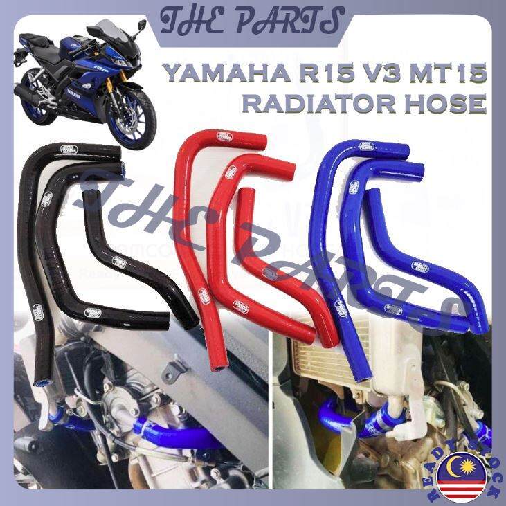 SAMCO YAMAHA R15 R-15 R 15 V3 MT15 MT 15 RACING SILICONE RADIATOR HOSE ...