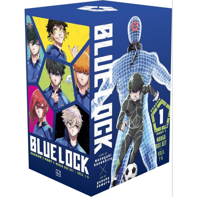 Blue Lock Season 1 Part 1 Manga Box Set (Blue Lock Manga Box Set ...