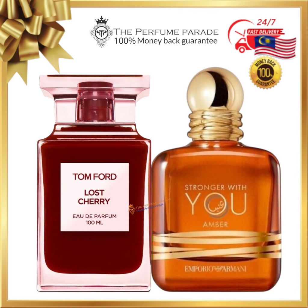 [Best Combo Pack Perfume Stronger With You Amber EDP 100ml + Lost ...
