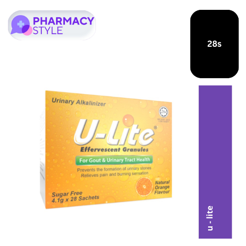 U-LITE Effervercent Granules 28 SACHET BOX | Shopee Singapore