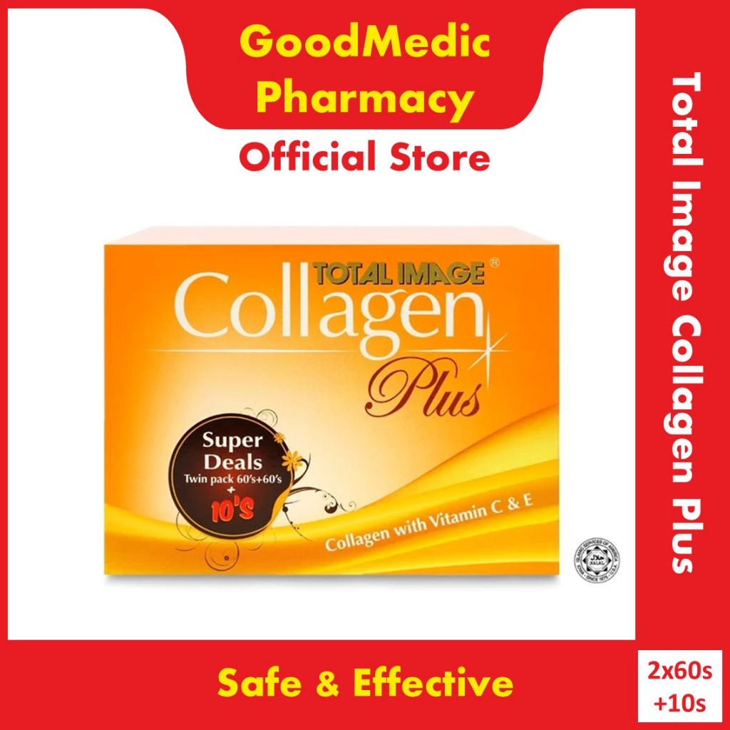 Total Image Collagen Plus Twin Pack Tablet (2x60s+10s) | Shopee Singapore