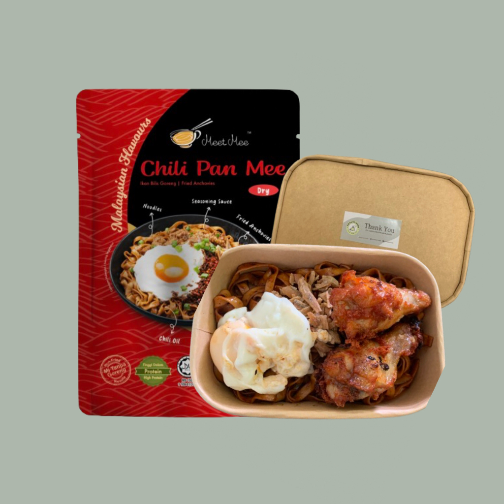Meet Mee Chili Pan Mee Viral Chili Pan Mee Halal Chili Pan Mee Instant ...