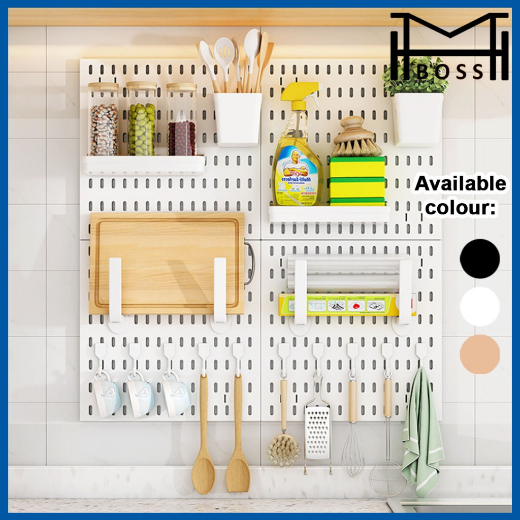 WALL STORAGE BOARD PEGBOARD PAPAN PENYEPIT NOTICE BOARD ALAT PAPAN ...