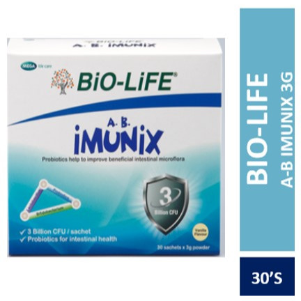 BIO-LIFE A-B IMUNIX 3'G X 30'S/ BOX | Shopee Singapore