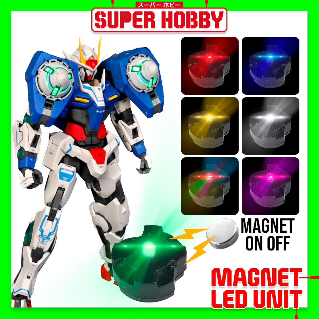 Magnetic LED Light With Cover For Gundam MG 1/100 LED Spotlight Spot ...