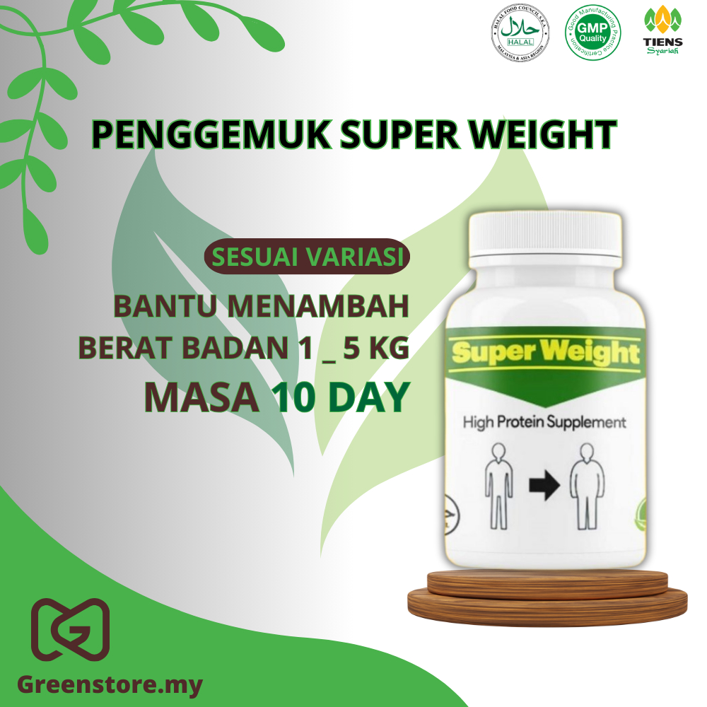 Weight Gain Super Weight Ubat Gemuk Mass Gainer Obat Gemuk Badan ...