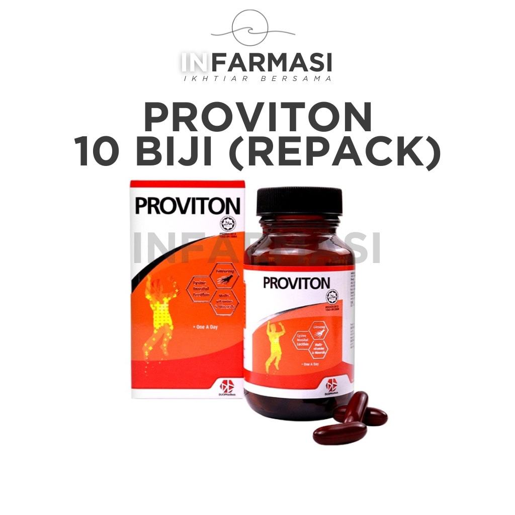 Proviton Multivitamin Ginseng 10's (Repack) | Tenaga Harian & Kesihatan ...