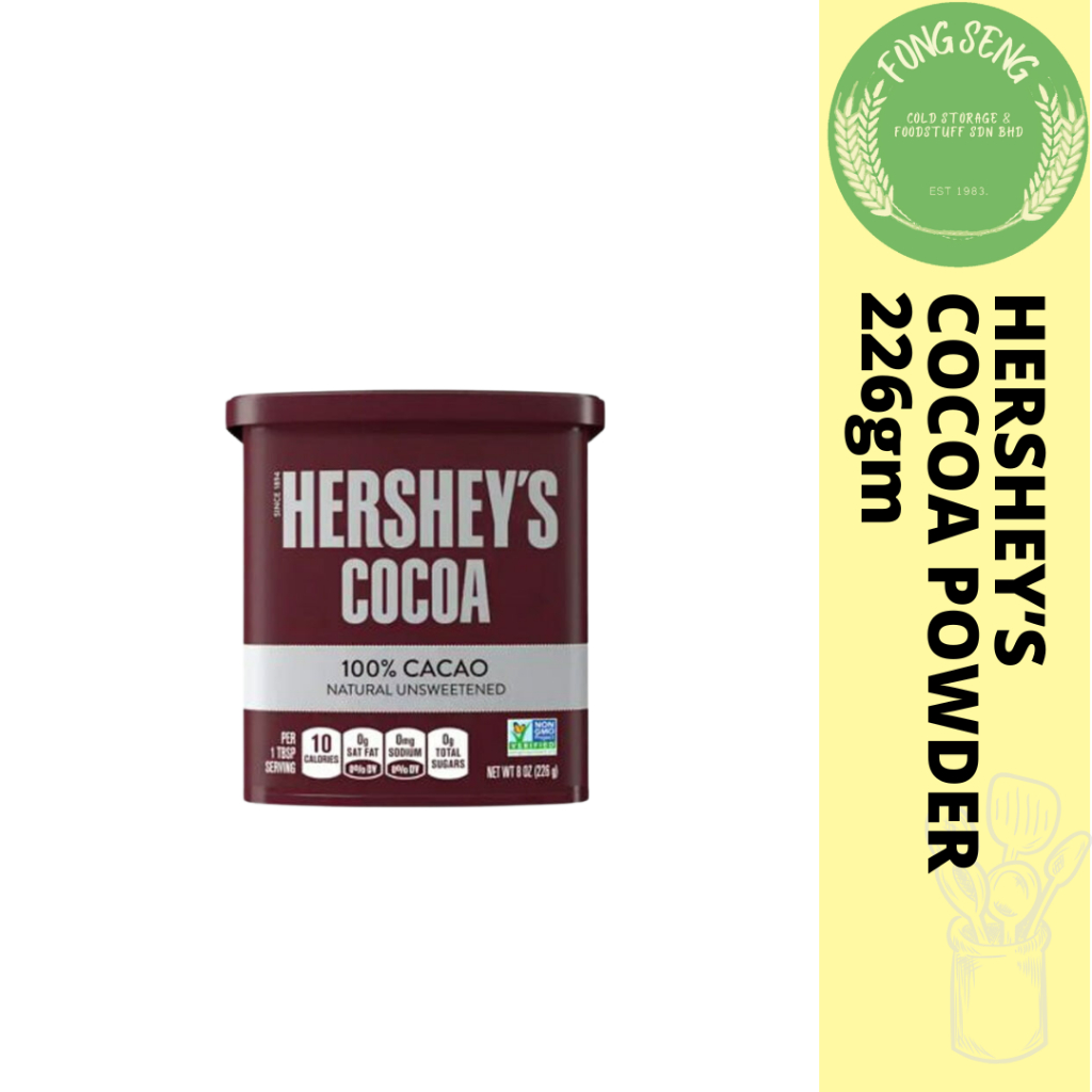 Hershey's 100% Unsweetened Cocoa Powder 226gm | Shopee Singapore