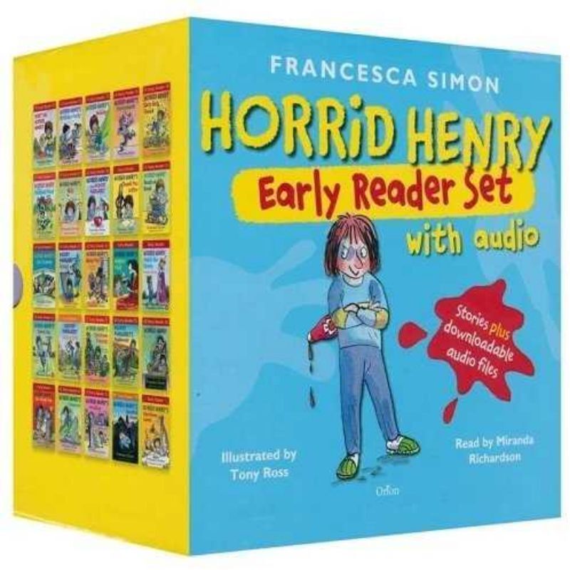 Horrid Henry Early Reader Set 25 Books Collection with Slipcase ...