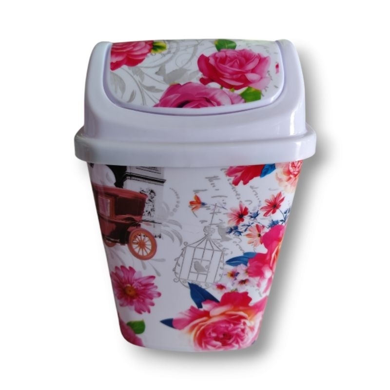 Tong Sampah Cute Cantik/Mini Dustbin Cute | Shopee Singapore
