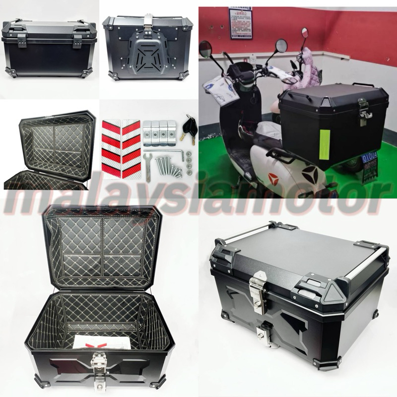 X LOGO Top Box Motorcycle Kotak Peti Motor Case Motosikal Motorcycle ...