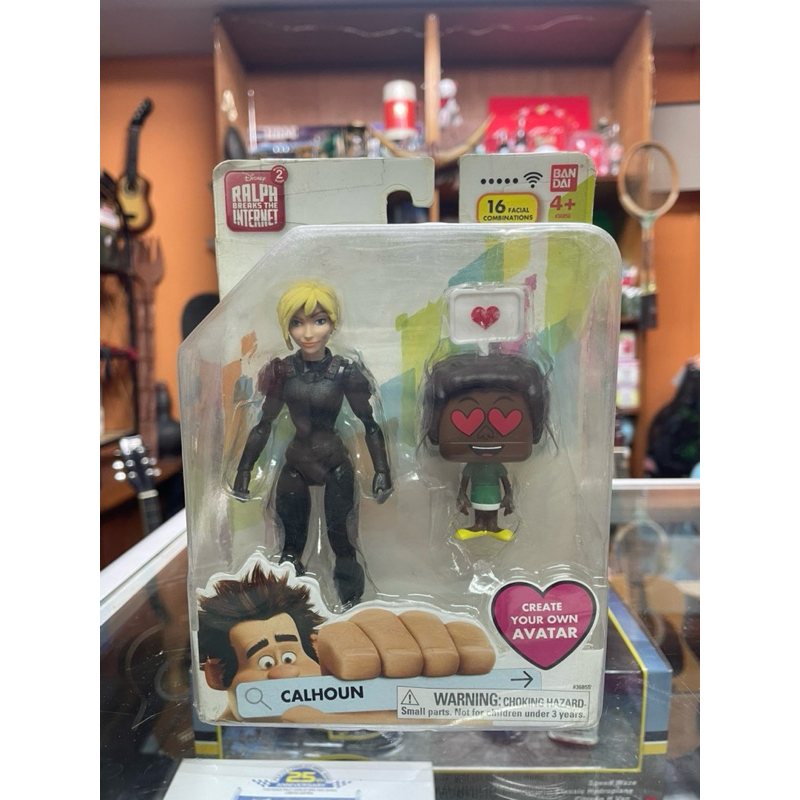 Disney Wreck-It Ralph Break the Internet Calhoun Figure Bandai | Shopee ...