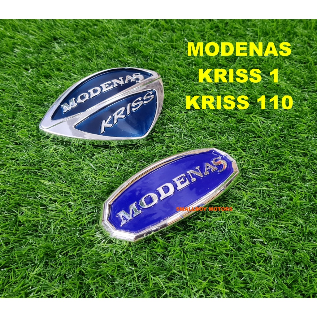 MODENAS KRISS 1 KRISS110 LOGO EMBLEM LAMBANG DEPAN FRONT PANEL HORN ...