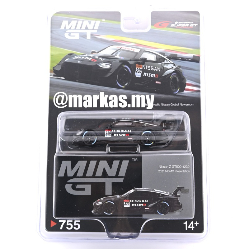 (BLISTER) MINI GT JAPAN EXCLUSIVE SUPER GT SERIES 1/64 755 NISSAN Z ...