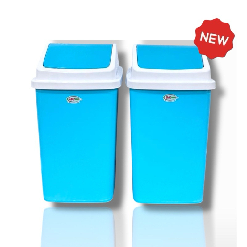 Swing Dustbin/ Indoor Waste Bin/ Garbage Recycle Bin/ Tong Sampah ...