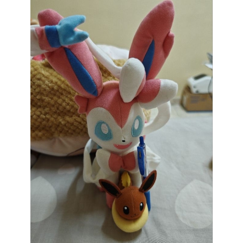 Pokemon Center Eevee Sylveon plush | Shopee Singapore