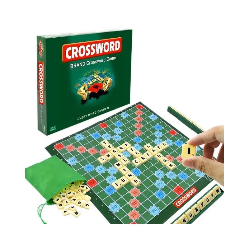 Crossword Word Game / Board Games for Kids Family Game Children Party ...