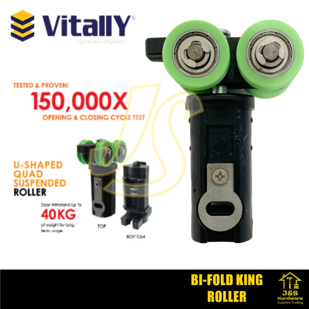 VITALLY Bi-Fold King Top Roller Replacement. BI-FOLD KING PRO Roller ...