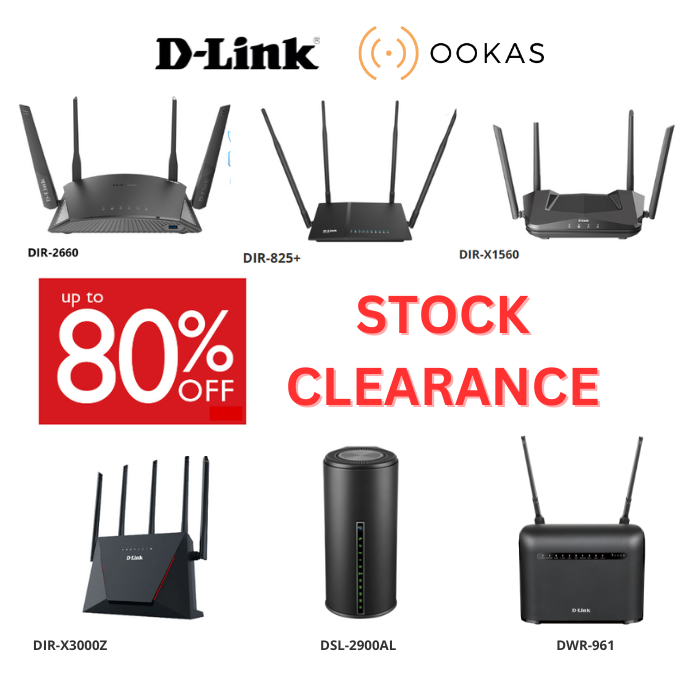 D-Link Clearance: Wi-Fi Router DIR-2660/ DIR-X1560/ DIR-X3000Z/ DSL ...